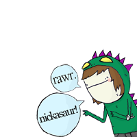 nickasaur! - Support Campaign | Twibbon