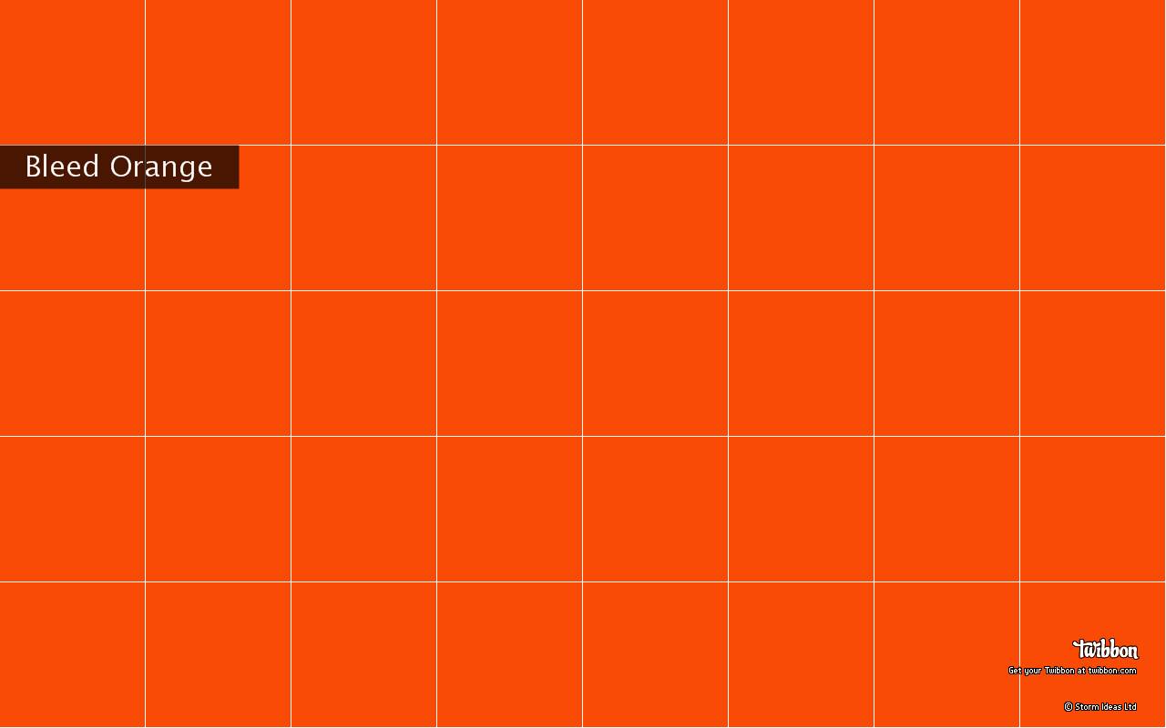 Bleed Orange - Resources - Bleed Orange Twibute 100