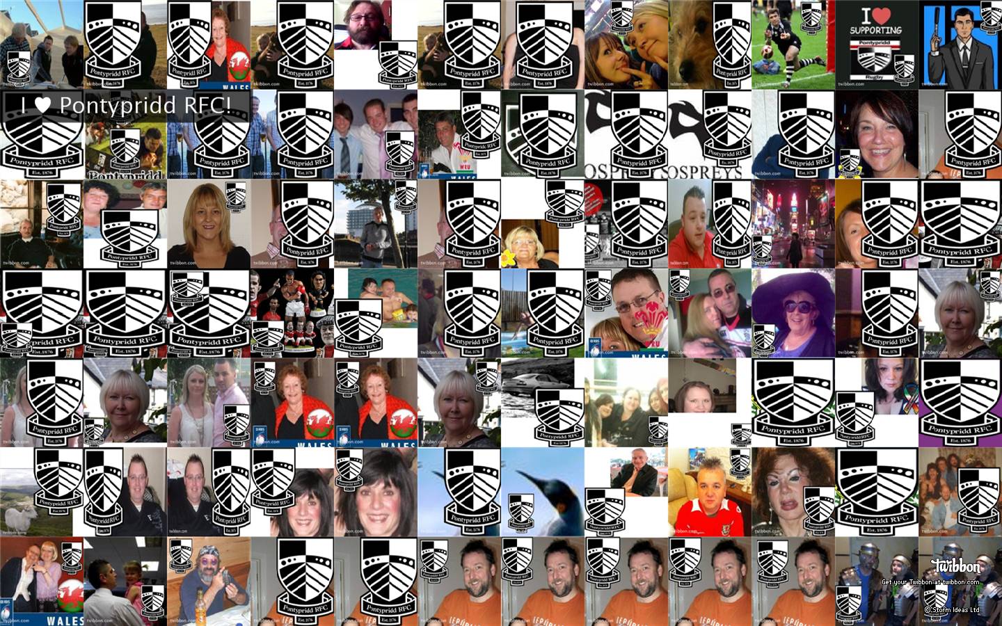 I ♥ Pontypridd RFC! - Resources - I ♥ Pontypridd RFC! Twibute 100