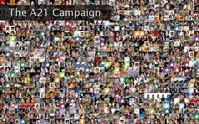 The A21 Campaign - Campaign Resources | Twibbon